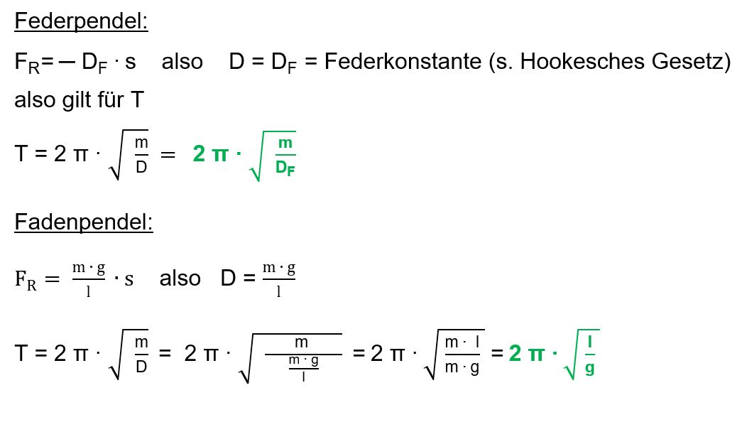 - zurück zur „Harmonischen Schwingung“